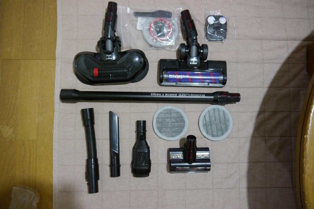 【Dibea x RISOU スティック型コードレス掃除機 電動モップ付き RS-015】を徹底的にチェック | Anytime DIY